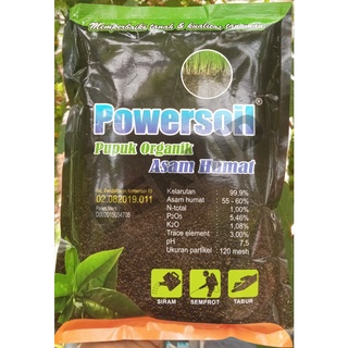 Jual Powersoil Asam Humat Pupuk Organik Pembenah Penyubur Tanah Humic Acid Premium Grade 1 kg ...
