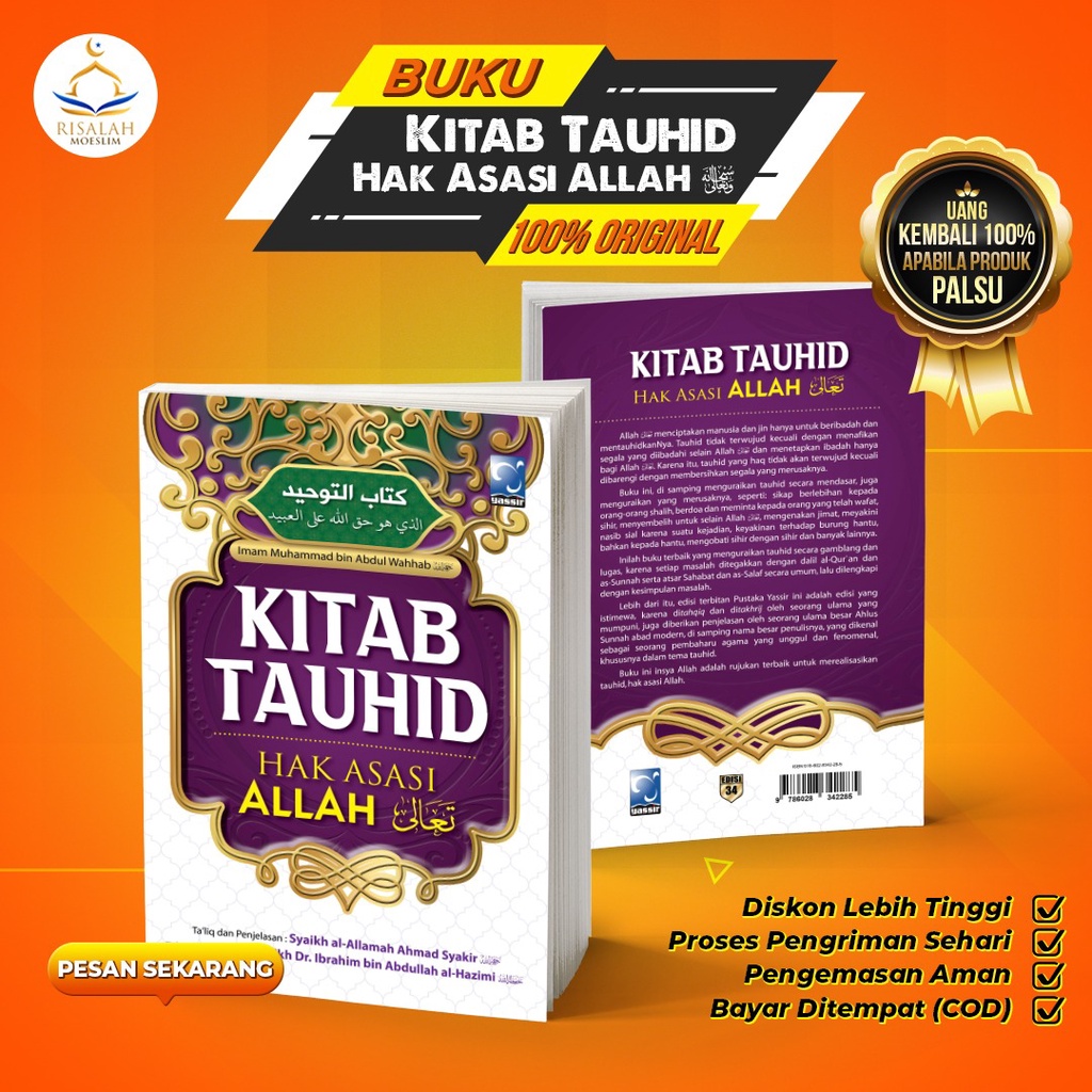 Jual Buku Kitab Tauhid ( Hak Asasi Allah) | Shopee Indonesia