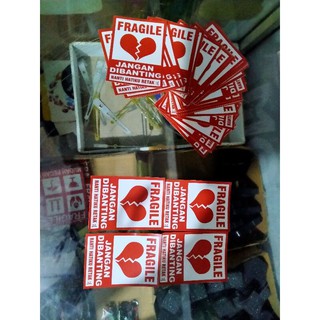 Jual STIKER FRAGILE UNIK LUCU,KERTAS FRAGILE | Shopee Indonesia
