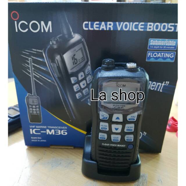 Jual Ht icom ic m36 vhf marine | Shopee Indonesia