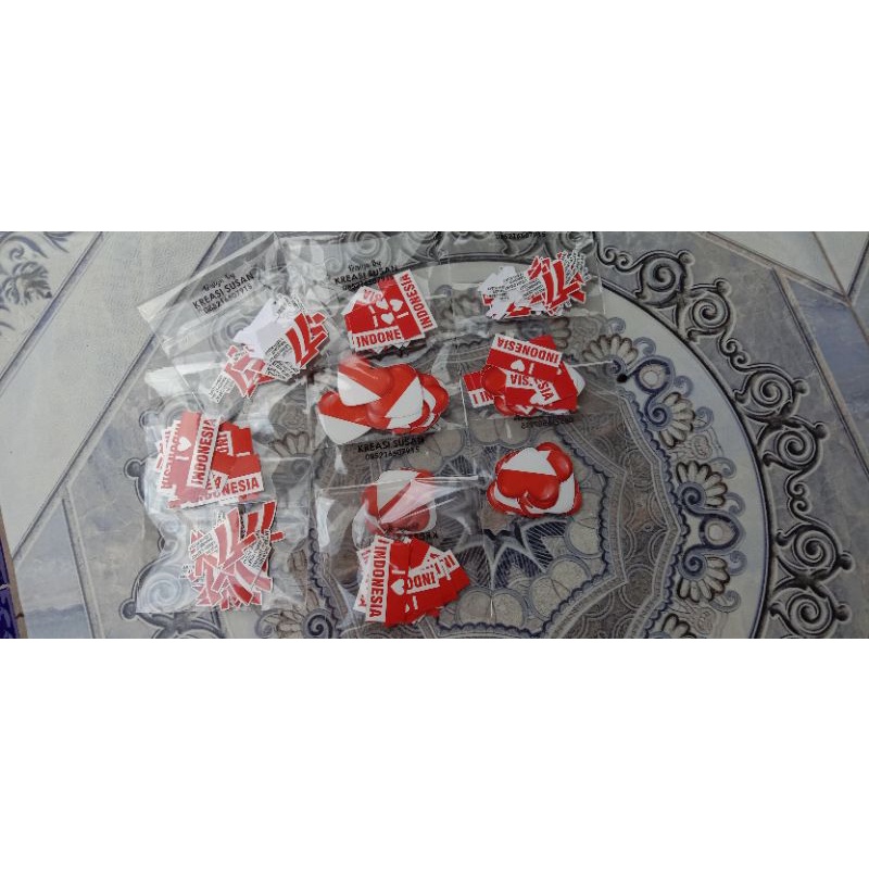 Jual Stiker Pipi Merah Putih | Shopee Indonesia Jual Stiker Pipi Merah Putih | Shopee Indonesia