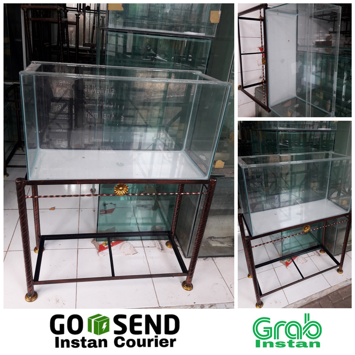 Jual Aquarium dan rak besinya 75x30x40 Indonesia|Shopee Indonesia