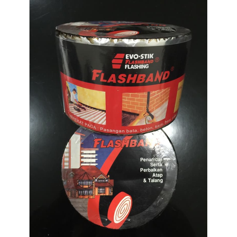 Jual LEM TALANG FLASHBAND ROLL 10 cm / LAKBAN PENAMBAL PENUTUP BOCOR ...