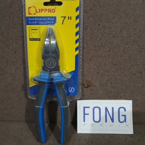 Jual PERTUKANGAN HAND TOOLS LIPPRO TANG KOMBINASI COMBINATION PLIER 7 ...