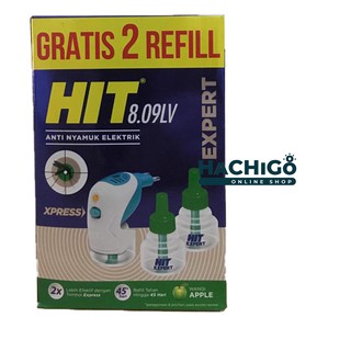 Jual Obat Nyamuk Listrik HIT Non Stop Expert 8.09 LV 35 ml 45 Hari ...