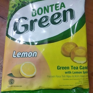 Jual PERMEN BONTEA GREEN RASA LEMON / GREEN TEA CANDY WITH LEMON SPLASH ...