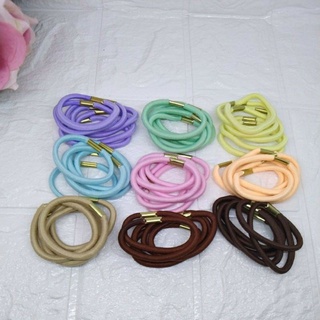 Jual IKAT RAMBUT KARET RAMBUT CACING WARNA PASTEL KOREA | Shopee Indonesia