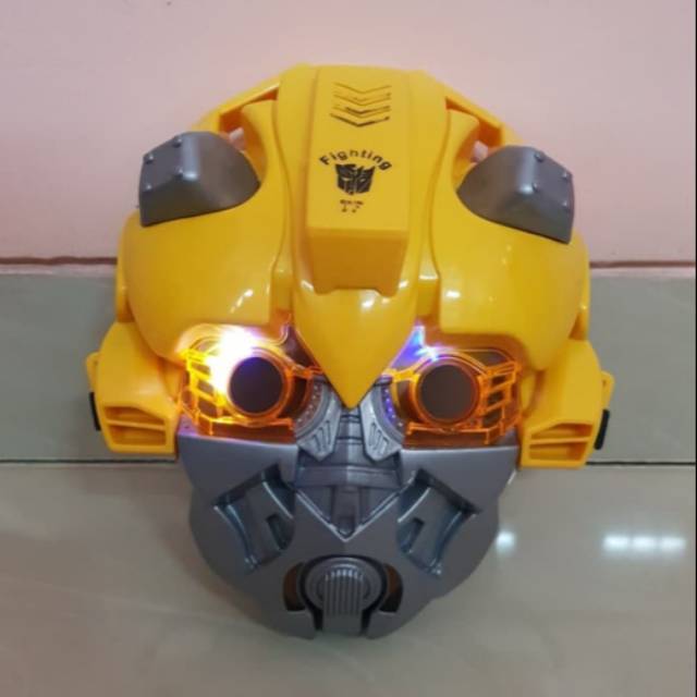 Jual Topeng Bumblebee Robot Transformer - Topeng Cosplay Transformer ...