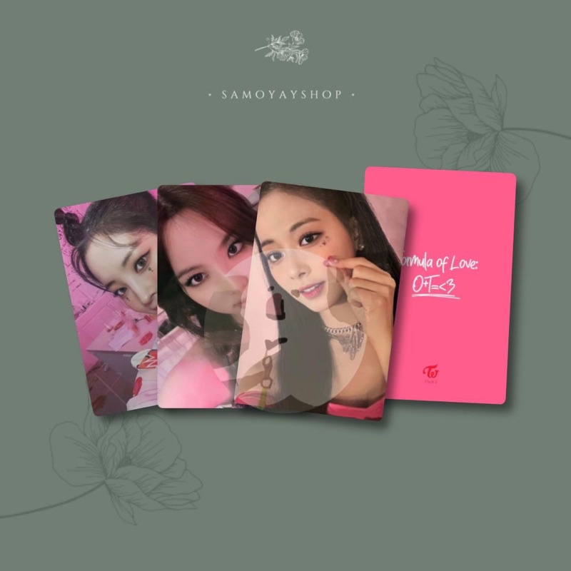 Jual Photocard Twice Formula Of Love Benefit Musicplant Jihyo Nayeon Jeongyeon Momo Sana Mina ...