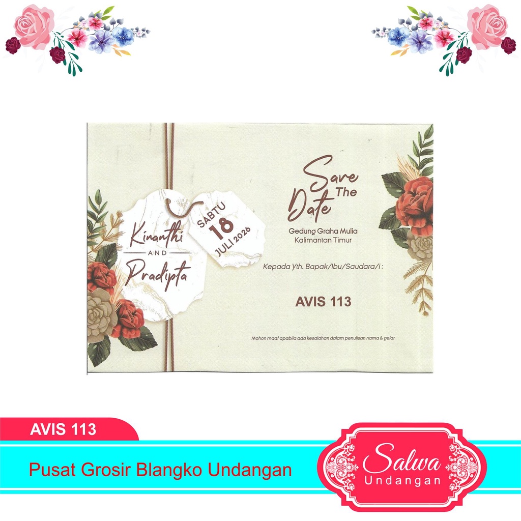 Jual Blangko Undangan Avis 113 Harga Murah | Shopee Indonesia
