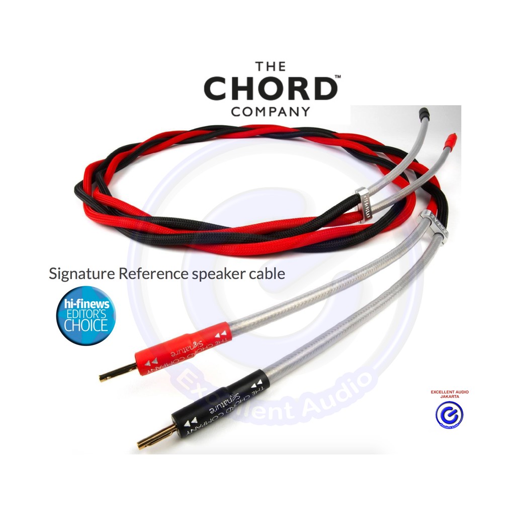 Jual Chord Signature Reference 2 meter Speaker cable sln Siltech ...
