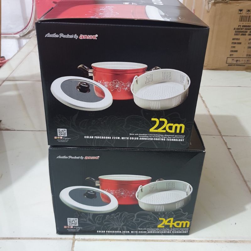 Jual PANCAGUNA COLAN RED WITH WHITE PRINTING PANCI KUKUSAN LANGSENG 22 ...