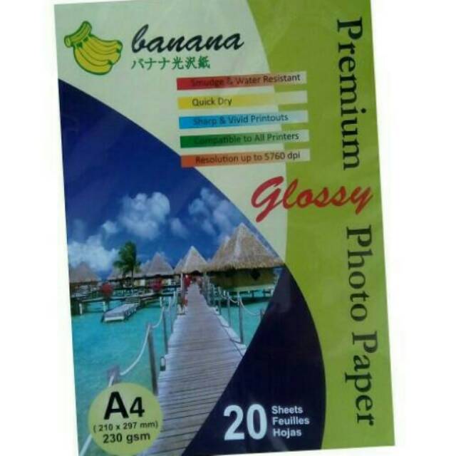 Jual Kertas Foto 230g A4 Satuan | Shopee Indonesia