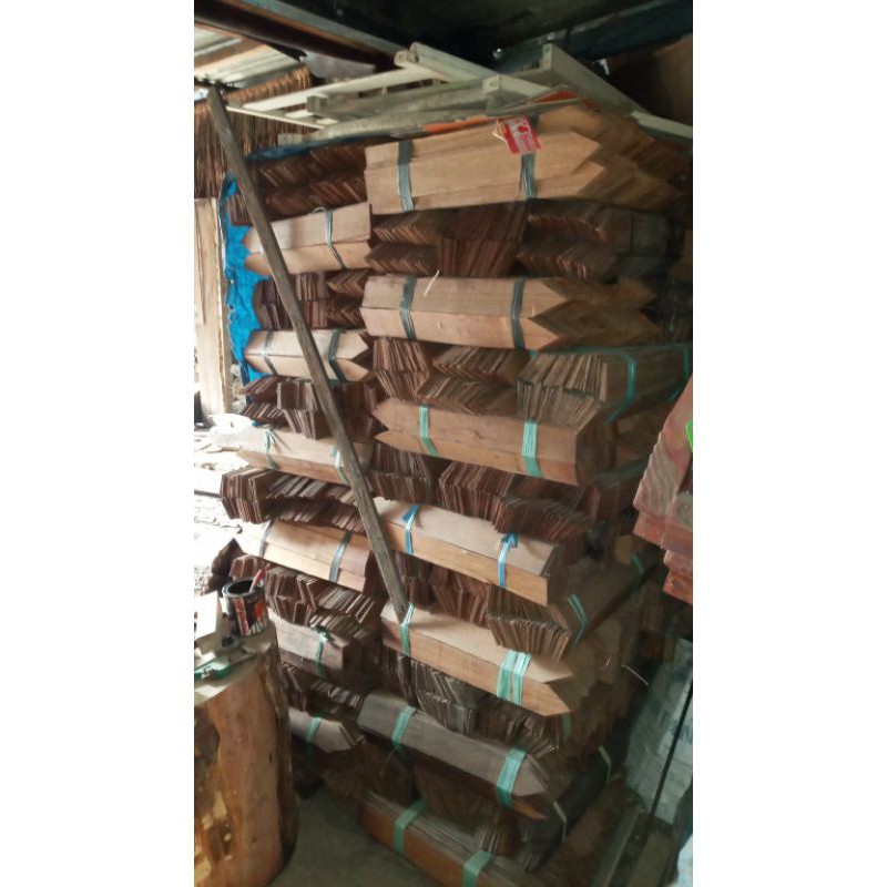 Jual Atap sirap kayu Ulin original manual Indonesia|Shopee Indonesia