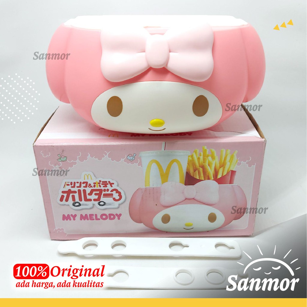Jual My Melody Sanrio Mcd McDonald's Limited Car Food Holder (With Box ...