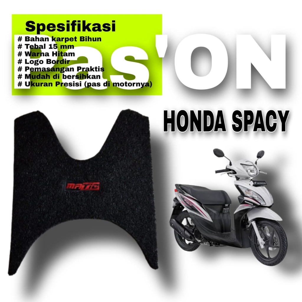 Jual karpet motor matic honda spacy/borders motor honda spacy/karpet ...