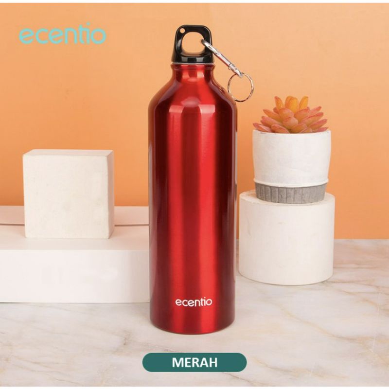 Jual Ecentio botol air minum 750ML Tumbler Sports Tahan bocor/Gym botol ...