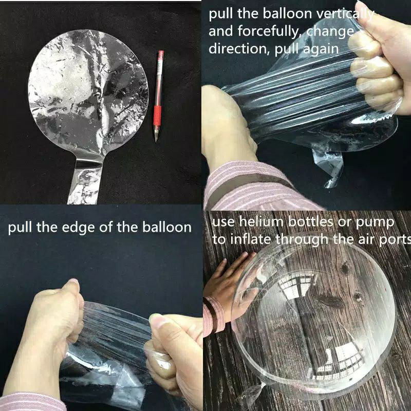 Jual Balon PVC 18 inch / Balon tranparan / Balon bening | Shopee Indonesia