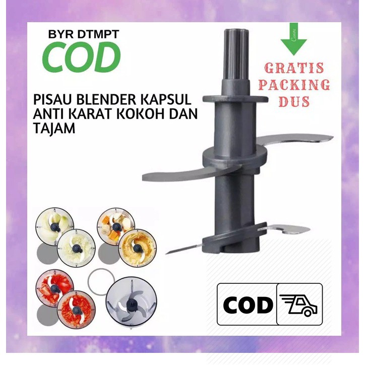 Jual Ready Mata pisau anti karat Cup Blender Capsule dan karet Blender ...