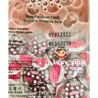 Jual Permen Gula Rinda Coca Cola Dan Sarsi 150gram Flavoured Candy ...
