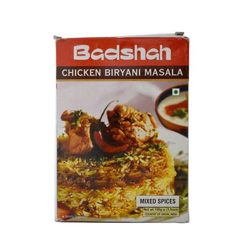 Jual BADSHAH CHIKEN BIRYANI MASALA 100GR (BUMBU BIRYANI) | Shopee Indonesia