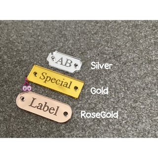 Jual Label Akrilik | Label Produk Akrilik | Label Tas | Label Hijab ...