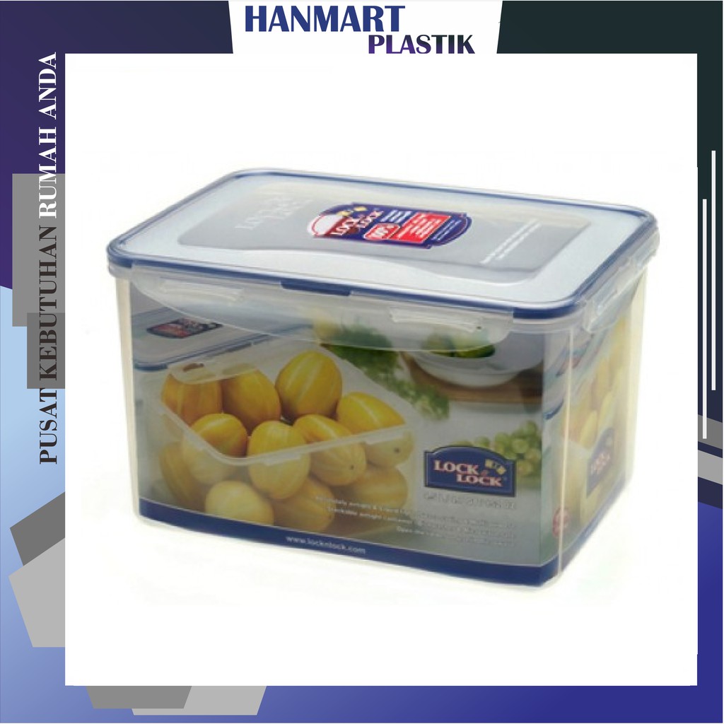Jual Tempat Makanan, Bumbu, Sayuran, Buah Rectangular Tall Container 4 ...