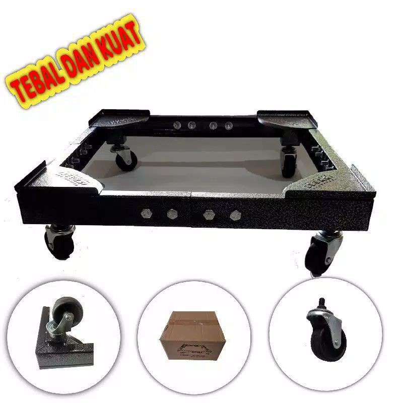 Jual Roda Kulkas Besi | Kaki Kulkas Besi | Rak/Kaki Mesin Cuci Tebal ...