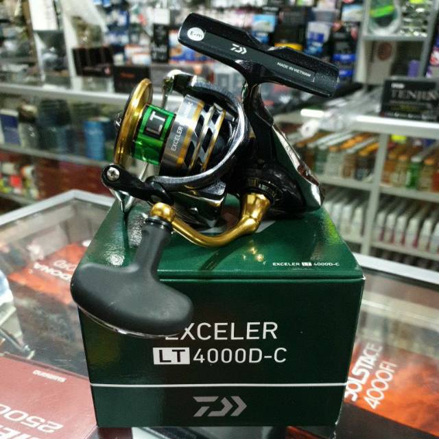 Jual Reel Daiwa Exceler LT 4000D-C | Shopee Indonesia