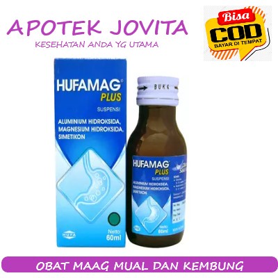 Jual HUFAMAG PLUS SIRUP SUSPENSI OBAT MAAG MUAL DAN KEMBUNG | Shopee ...