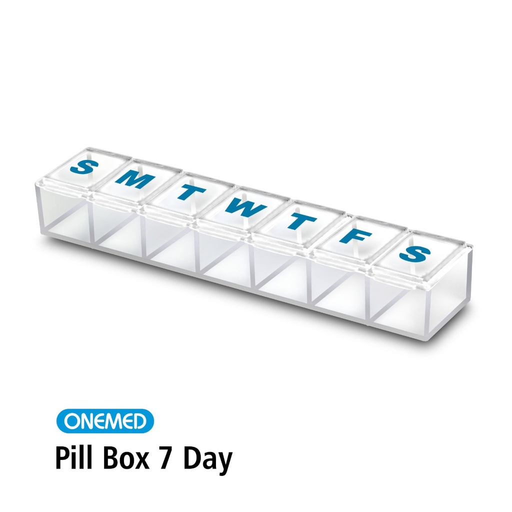 Jual Pill Box 7 Day Kotak Tempat Penyimpanan Obat 7 Hari Onemed OP ...