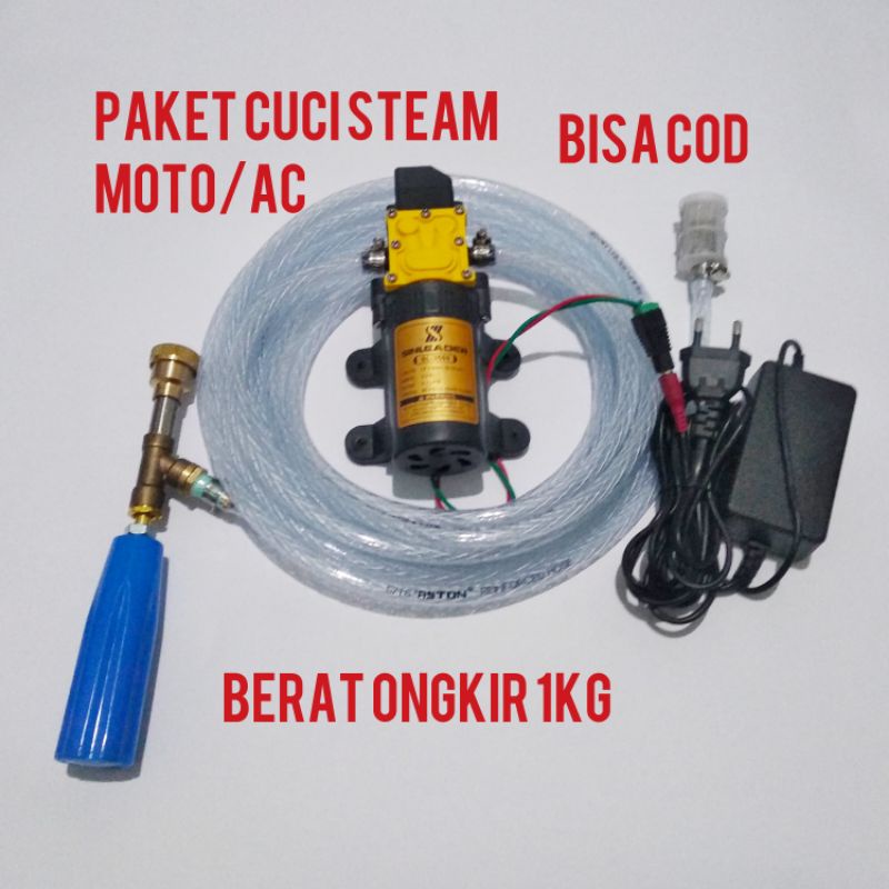 Jual Pompa air DC Alat cuci steam sepeda motor kendaraan AC siram ...