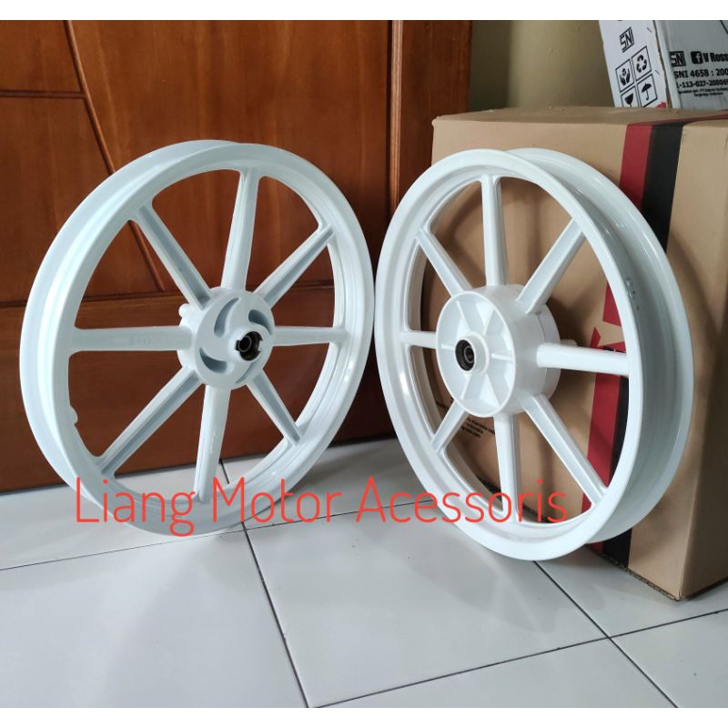Jual Velg Pelek Pelak Racing VRossi Palang 8 - Kawasaki Ninja 150 R / RR / SS | Shopee Indonesia