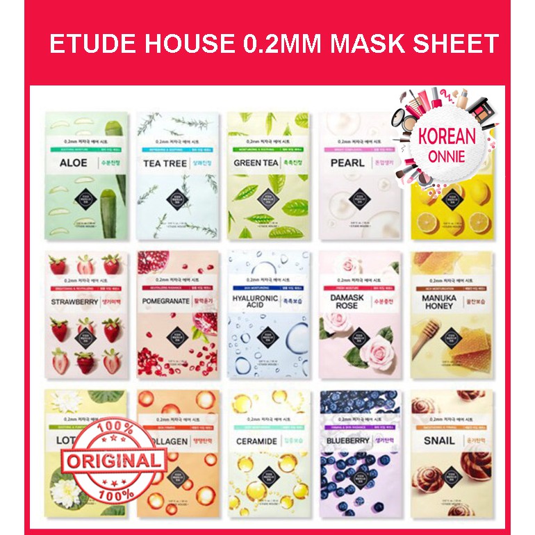 Etude House Therapy Air Mask (Original) | Shopee Indonesia
