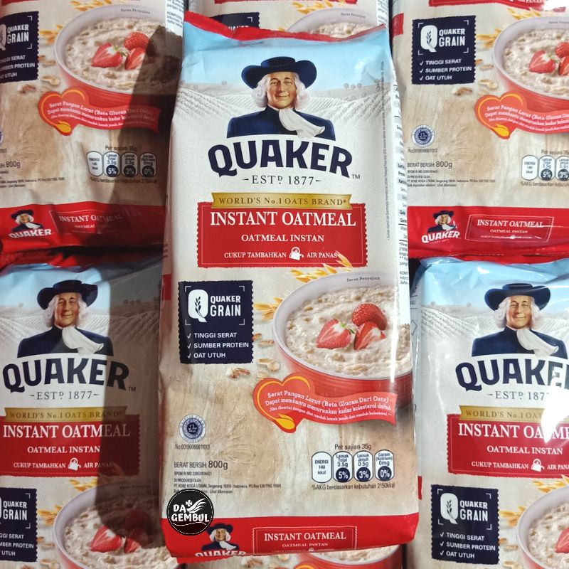 Jual Quaker Instant Oatmeal 800g | Shopee Indonesia