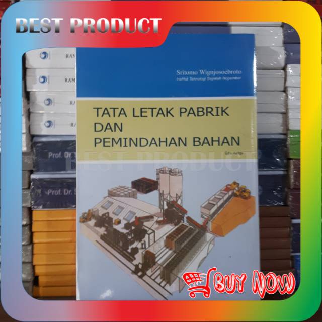 Jual BUKU Tata Letak Pabrik dan Pemindahan Bahan by Sritomo ...