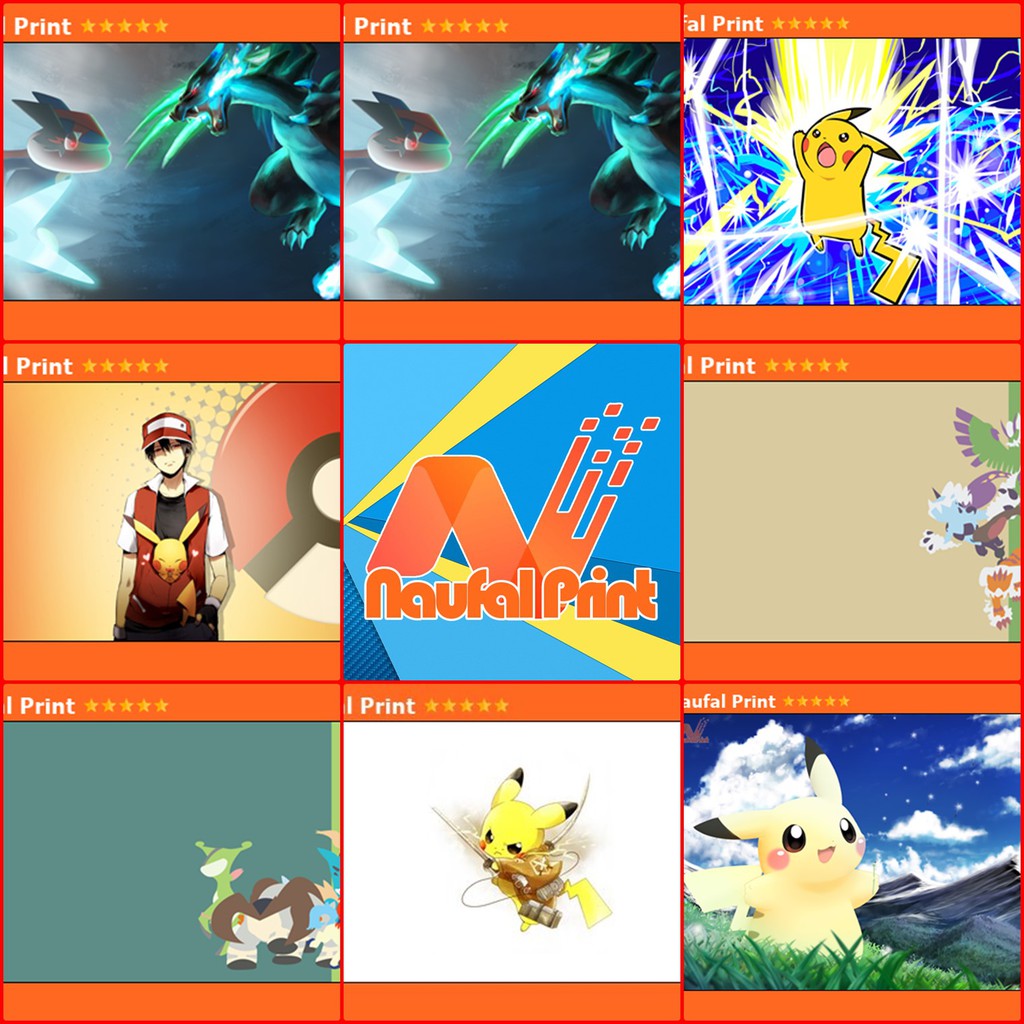 Jual Sticker | Poster A3 & A4 | pokemon | pikachu | anime | blastoise ...