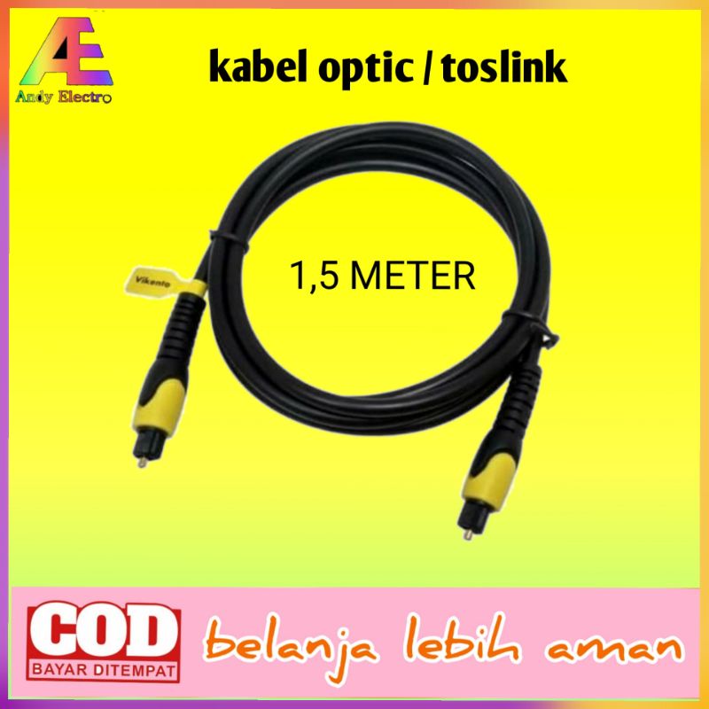 Jual Kabel optik audio tosling toslink | Kabel optik optic | Kabel ...