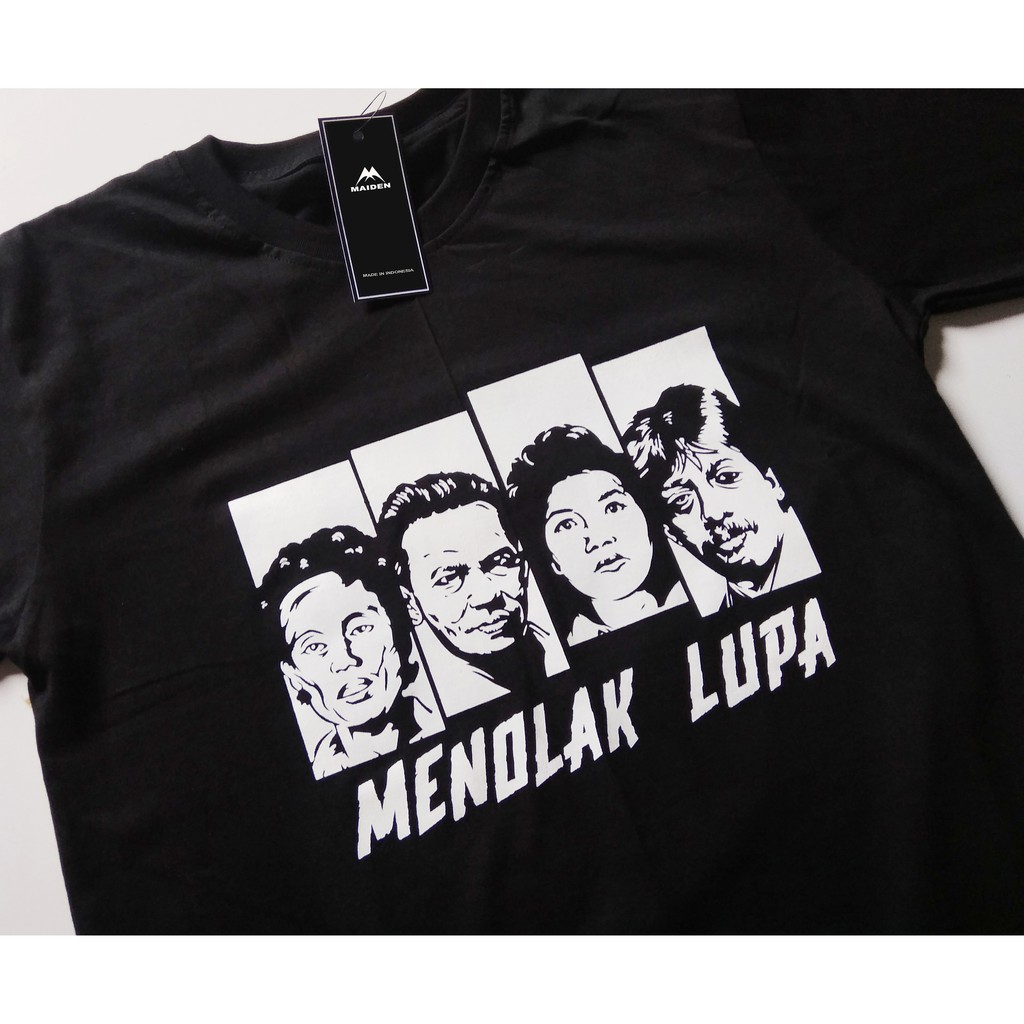 Jual COD KAOS PRIA MENOLAK LUPA BAJU TOKOH WIJI THUKUL TAN MALAKA MUNIR ... Jual COD KAOS PRIA MENOLAK LUPA BAJU TOKOH WIJI THUKUL TAN MALAKA MUNIR ...