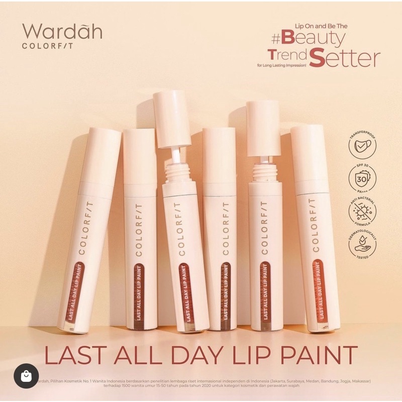 Jual Wardah Colorfit Last All Day Lip Paint | Shopee Indonesia