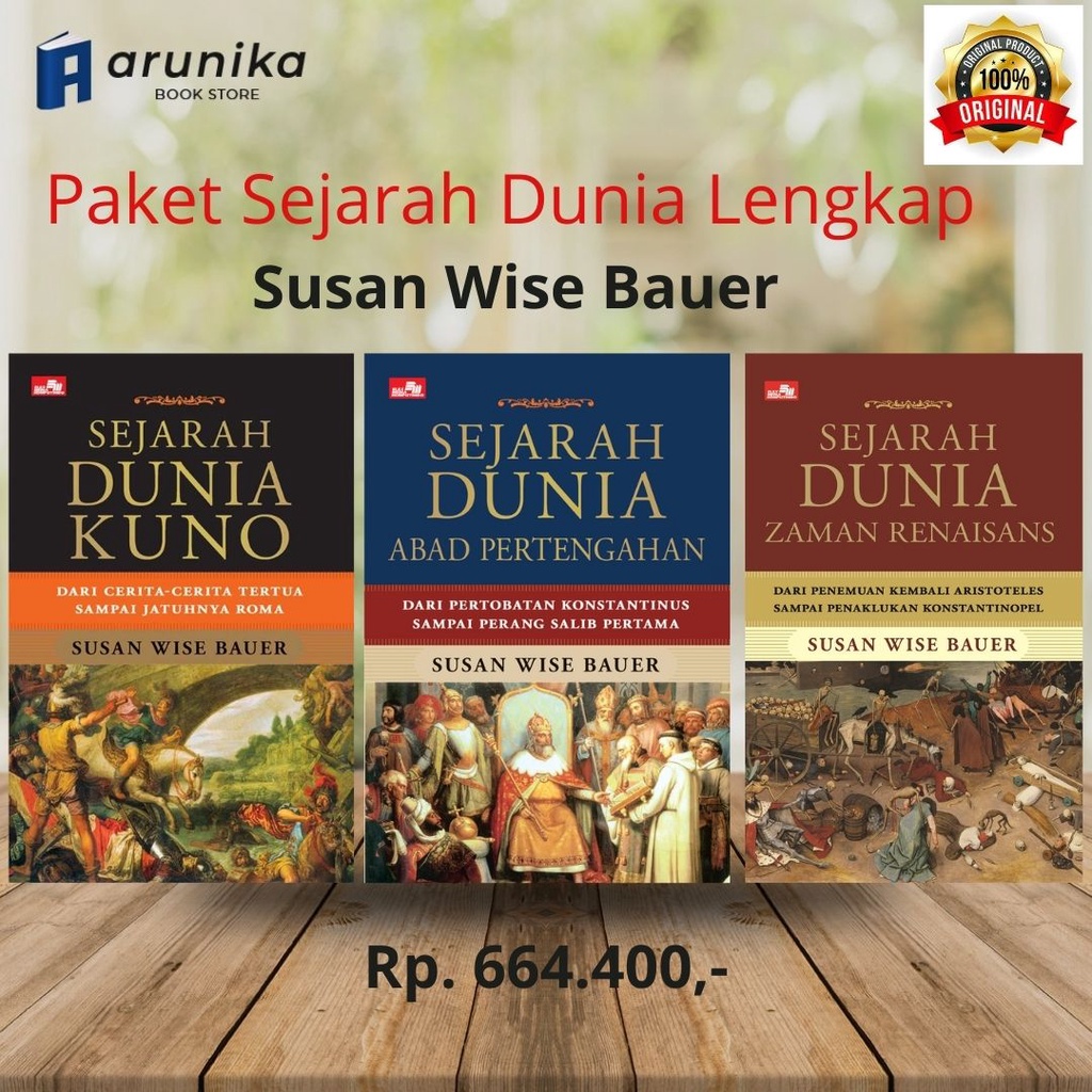 Jual SEJARAH DUNIA Paket Lengkap - Kuno - Abad Pertengahan - Zaman Renaisans / ORIGINAL | Shopee ...
