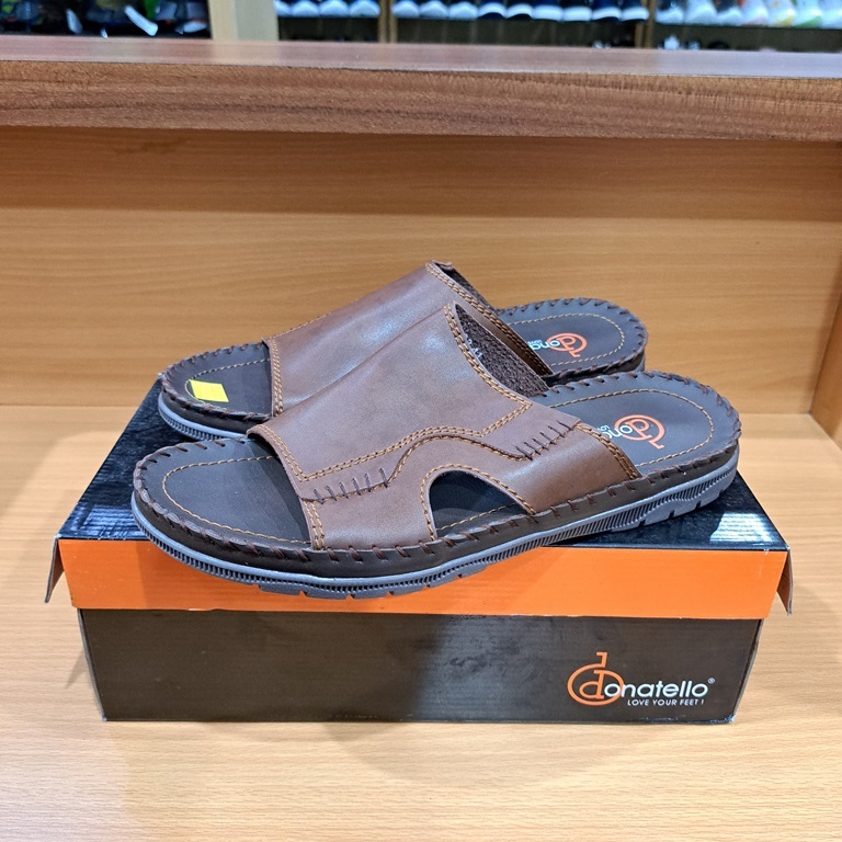 Jual Sandal Pria Donatello Selop 81033 Terlaris | Shopee Indonesia