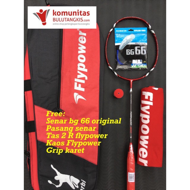 RAKET BULUTANGKIS BADMINTON FLYPOWER TORNADO 800 | Shopee Indonesia