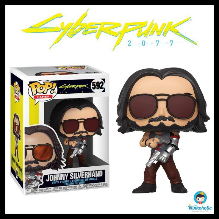 Jual Funko Pop! Cyberpunk 2077 - Johnny Silverhand With Guns & Sunglasses | Shopee Indonesia