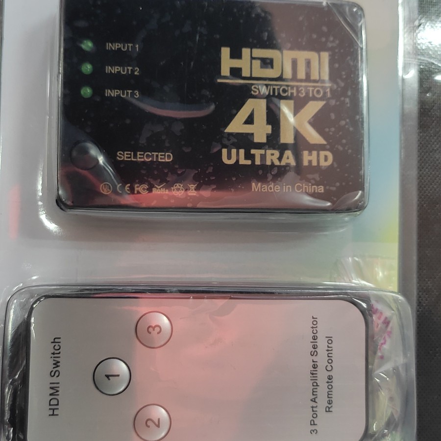 Jual Hdmi switcher 4k ultra Hd +Remote | Shopee Indonesia