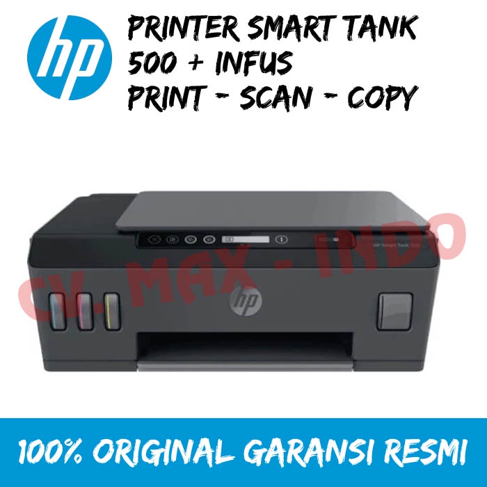 Jual HP PRINTER SMART TANK 500 + INFUS | Shopee Indonesia