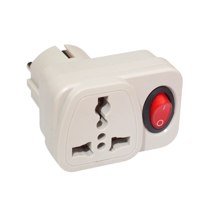 Uticon Steker Serbaguna Universal & Saklar - Sa82 Universal Adapter ...
