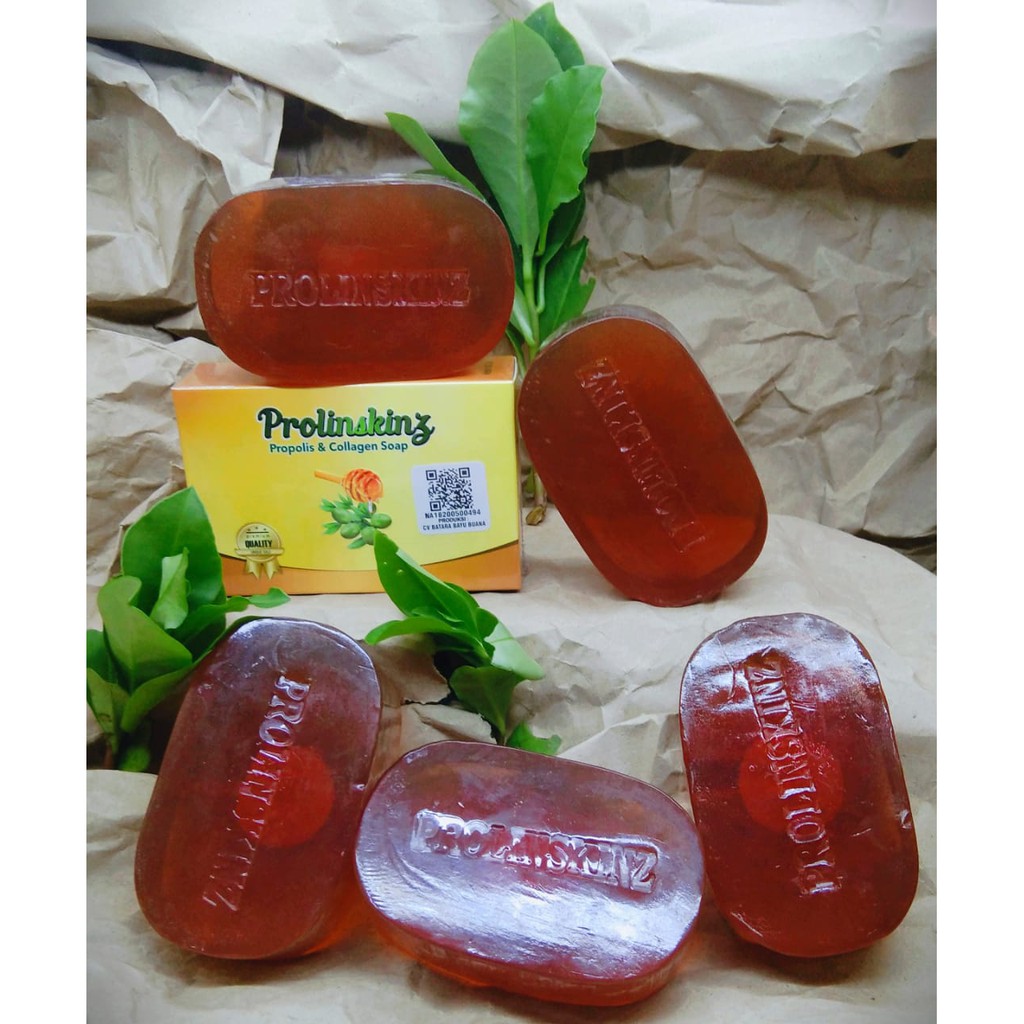 Jual PROLINSKINZ SABUN COLLAGEN PROPOLIS - SABUN BATANG | Shopee Indonesia