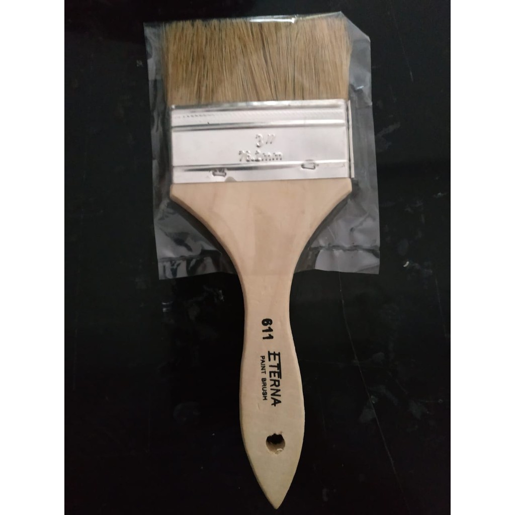 Jual kuas Eterna 611 3" (lebar 7 cm) | Shopee Indonesia