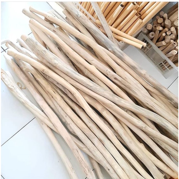 Jual [ READYSTOCK ] KAYU MACRAME KAYU JATI Ranting kayu jati j471 ...